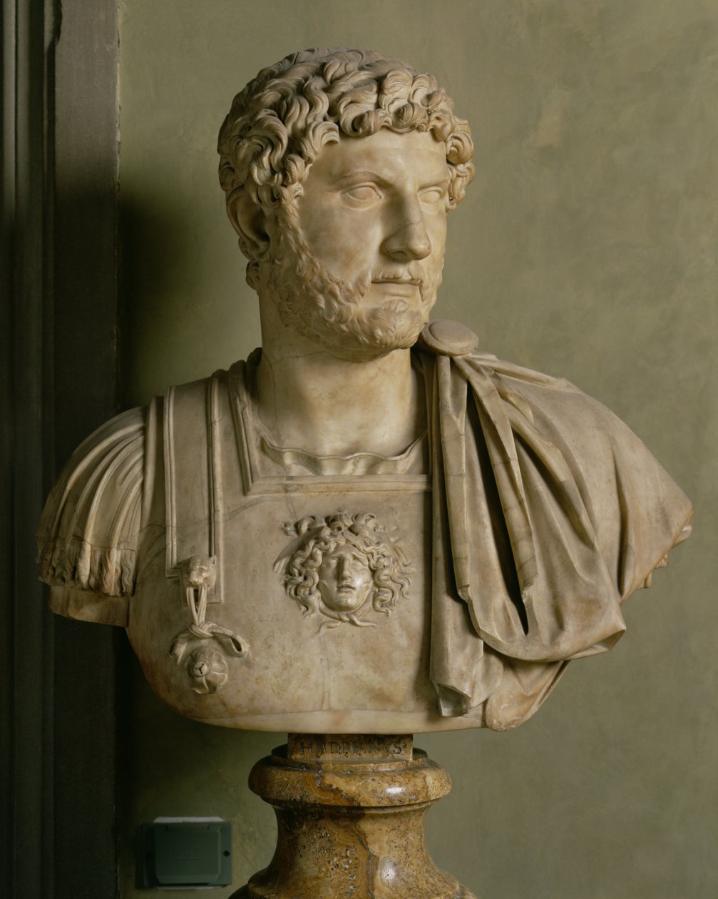 Busto del emperador Adriano (76-138 d.C.) | Roman