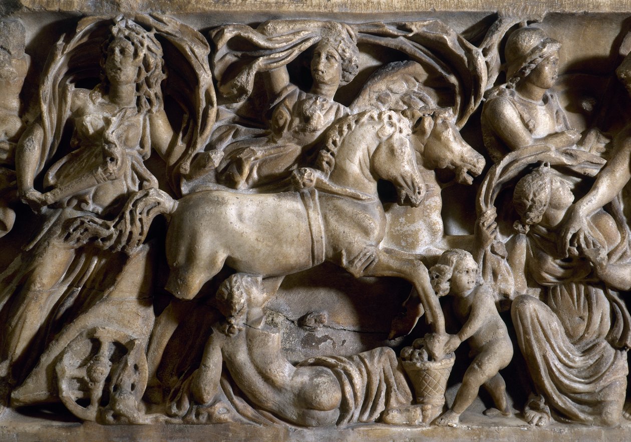 Rapto de Proserpina (detalle) | Roman | Impresión de arte