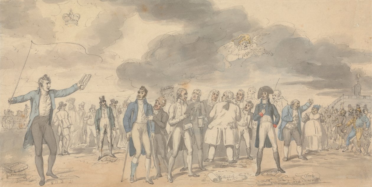 El satírico | Samuel de Wilde | Impresión de arte