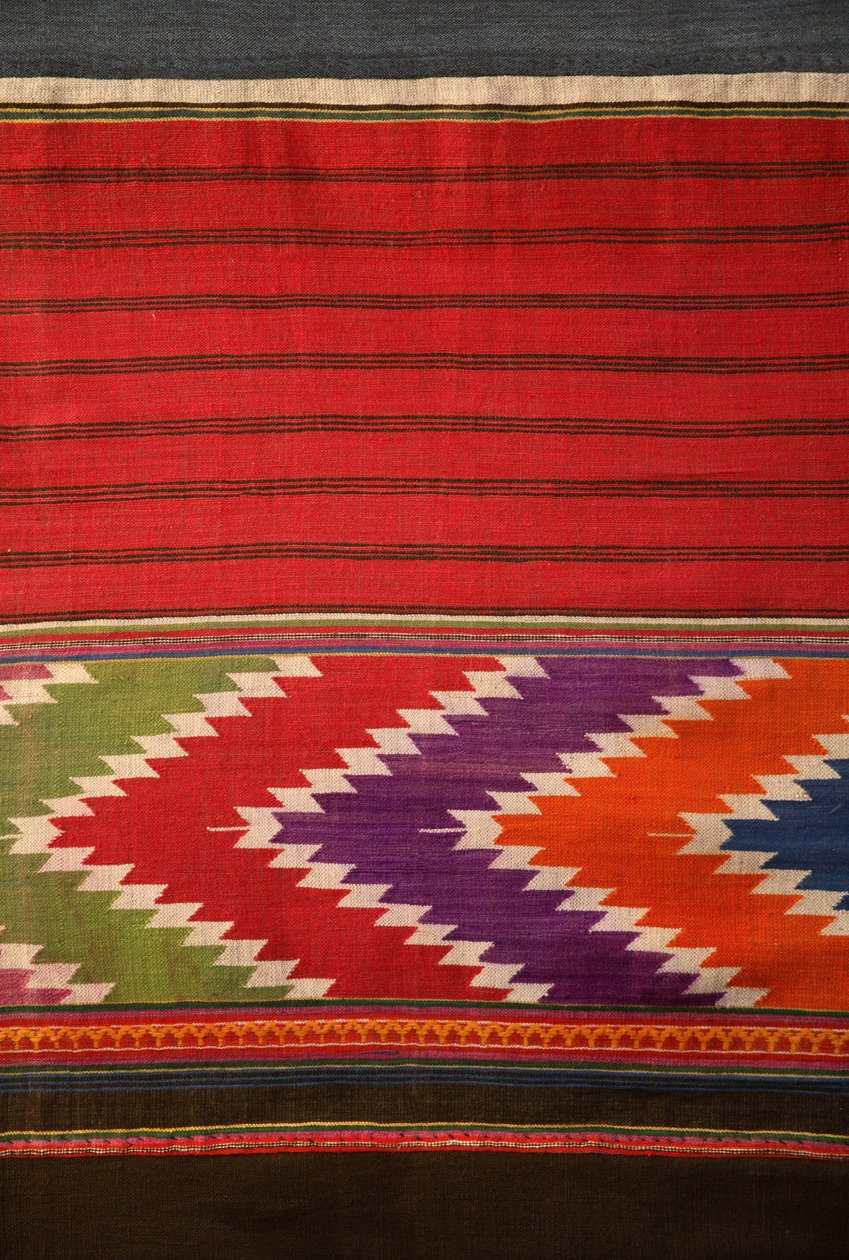 Detalle de tela Tai Lu | School Thai | Impresión de arte