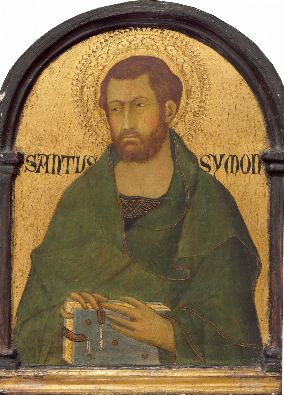 San Simón | Simone Martini | Impresión de arte