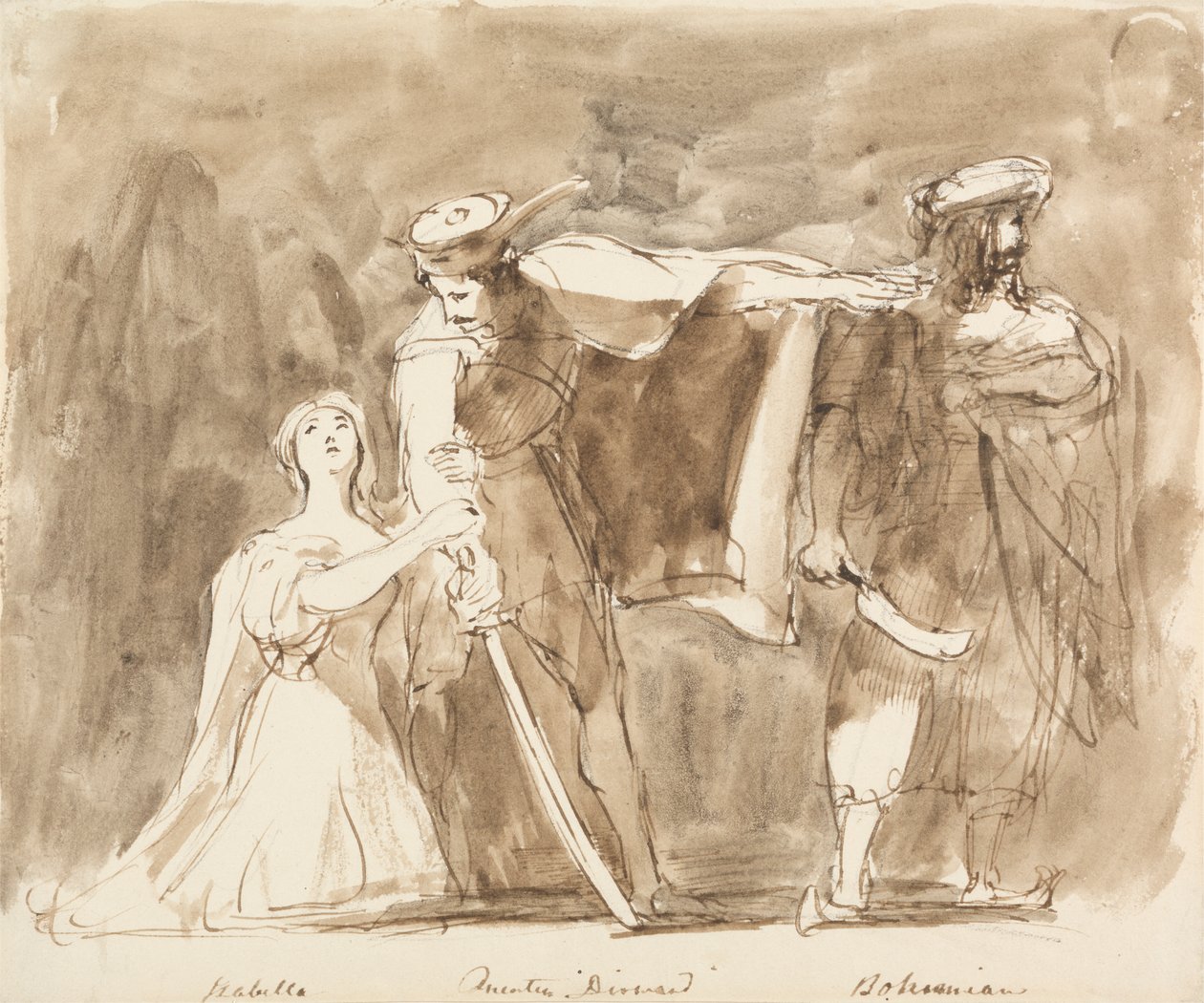 Escena de Quentin Durward | Sir David Wilkie
