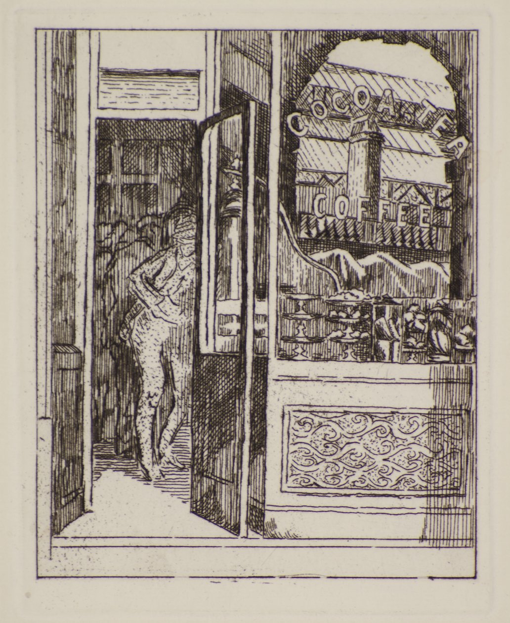 Cafetería | Therese Lessore | Impresión de arte