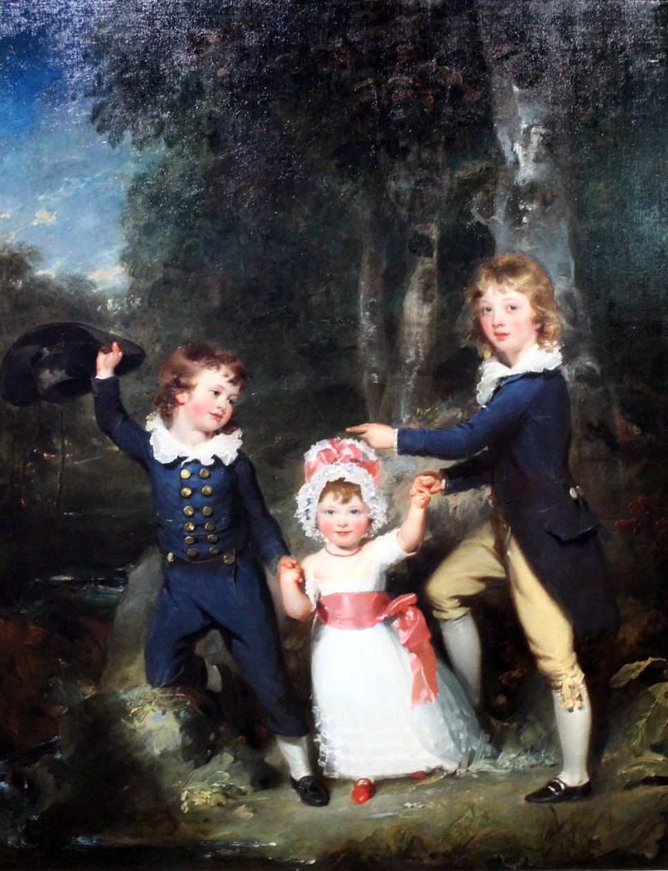 Retrato de los hijos de Lord George Cavendish