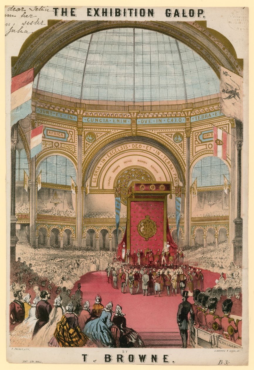 El Galop de la Exposición por T Browne | Thomas Packer