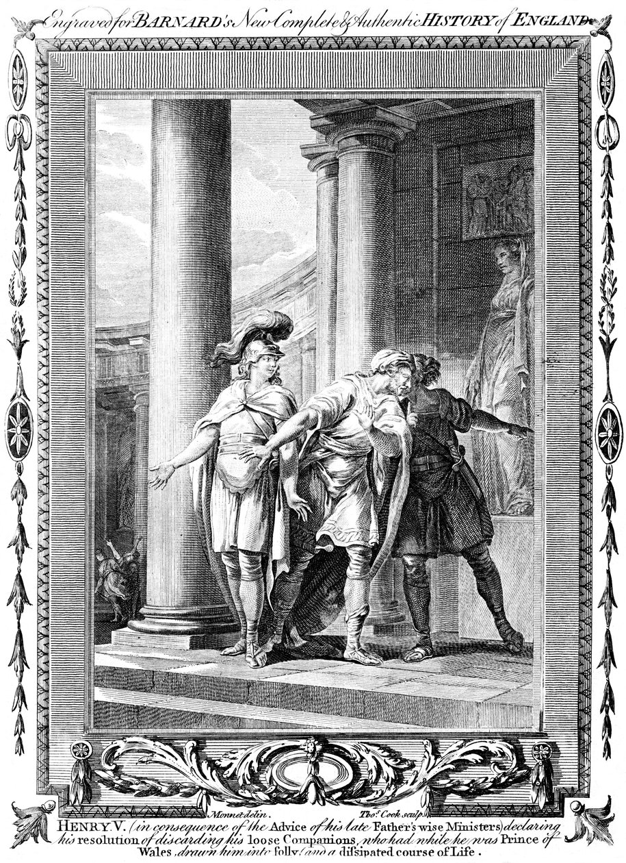 El rey Enrique V 1387-1422, a principios del siglo XIX.