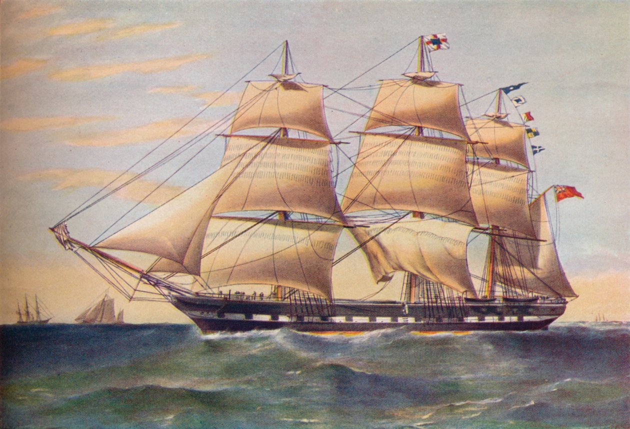 Barco clipper, Sussex, c. 1853 | Thomas Goldsworth Dutton