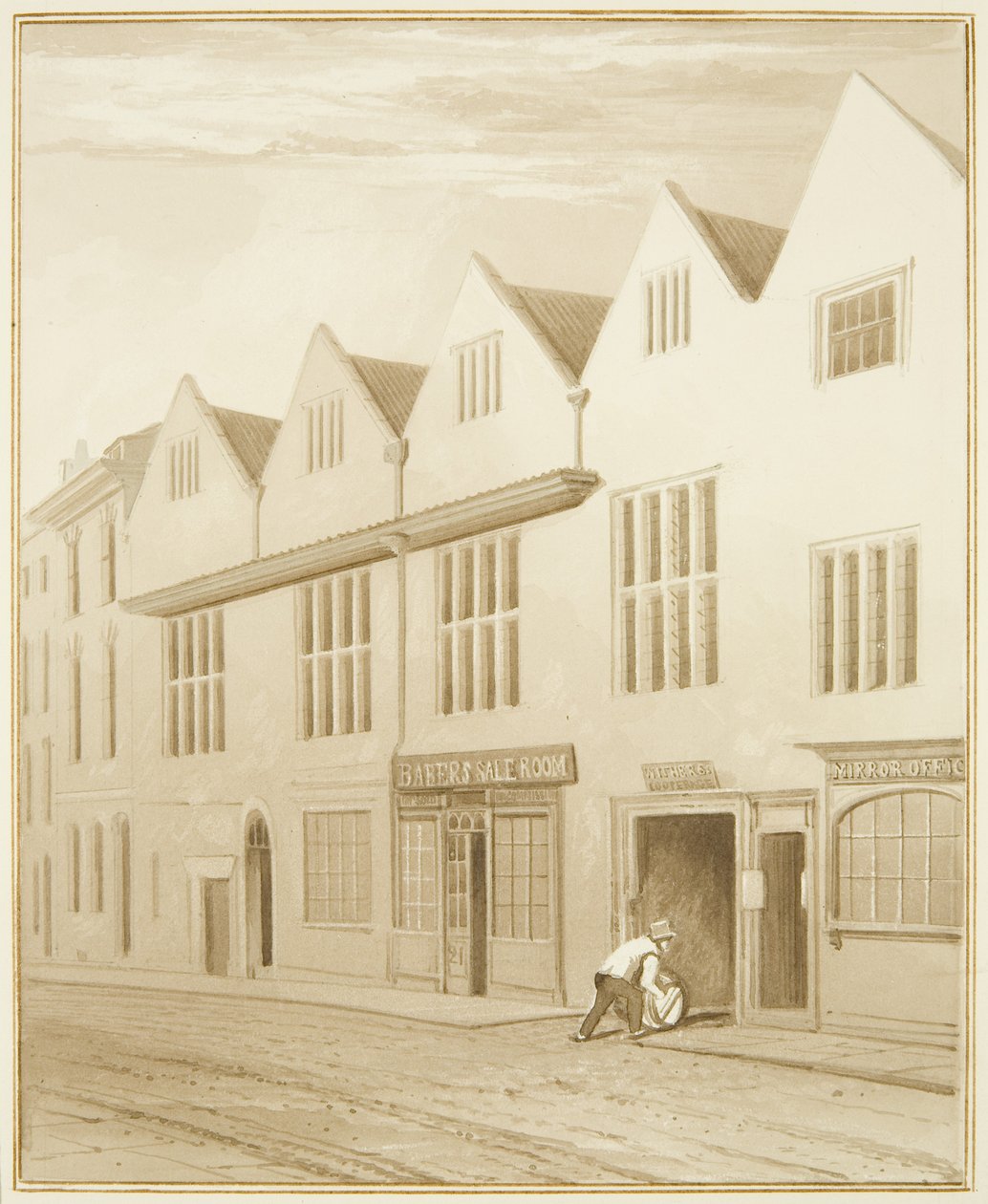 Frente de 'Casa de Colston', Calle Pequeña