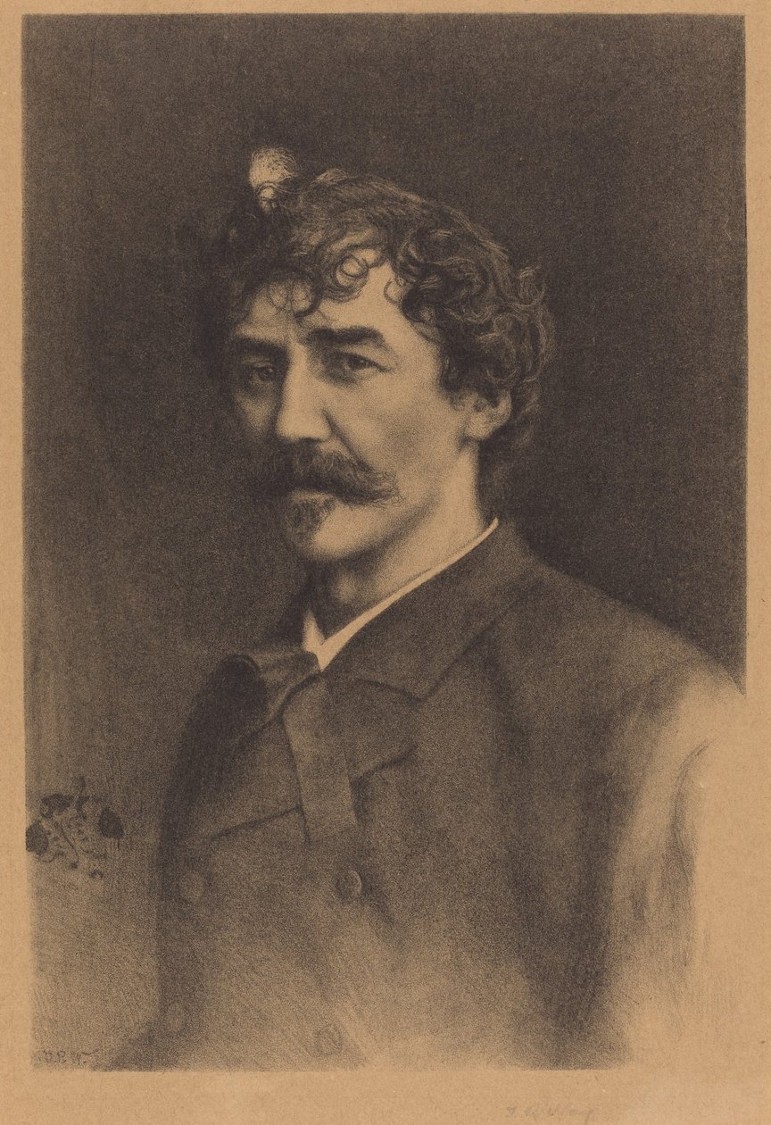 Retrato de Whistler | Thomas Robert Way | Impresión de arte