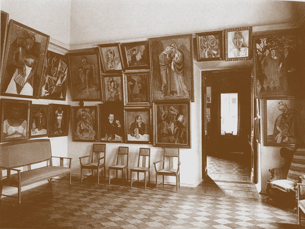 Estudio conocido como la Sala Picasso en la casa de Shchukin