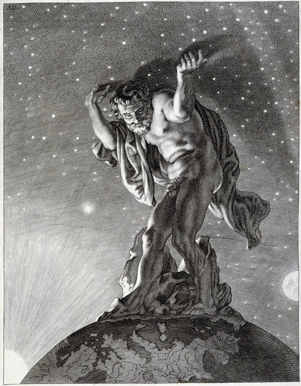 Pintura Da Mitologia Do Atlas Atlas Mitologia Imagens – Download