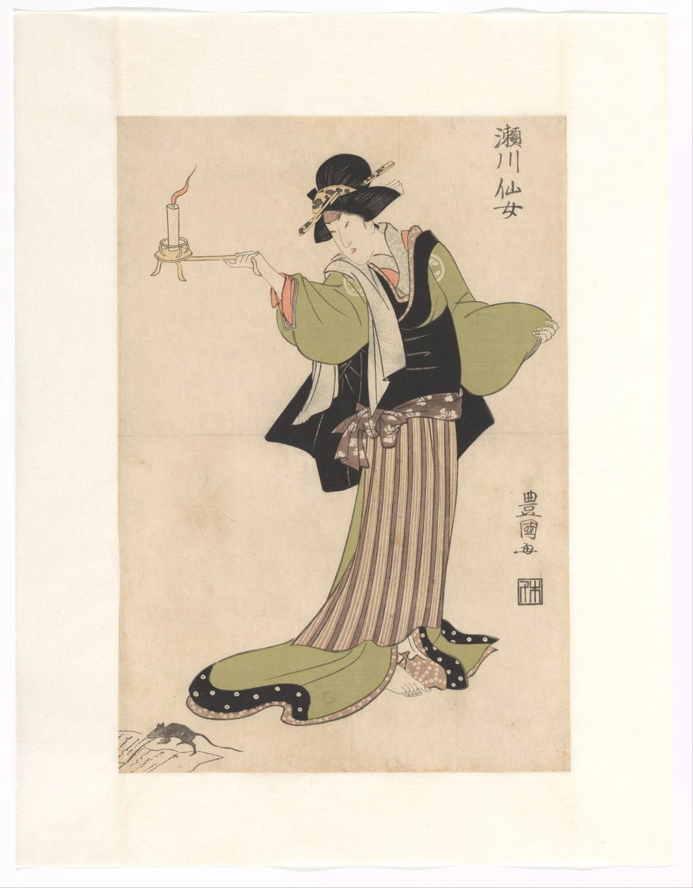 Masaoka Segawa | Utagawa Toyokuni (I) | Impresión de arte