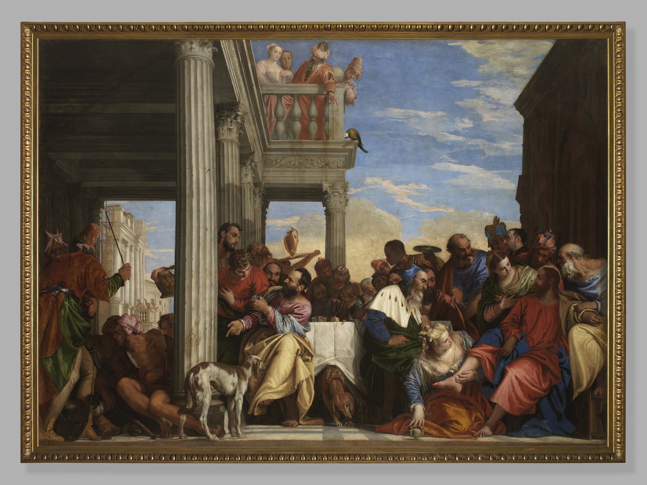 Cena en la casa de Simón, 1555-56 | Veronese