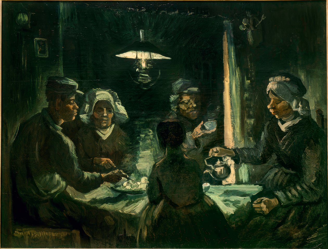 Los comedores de patatas | Vincent van Gogh