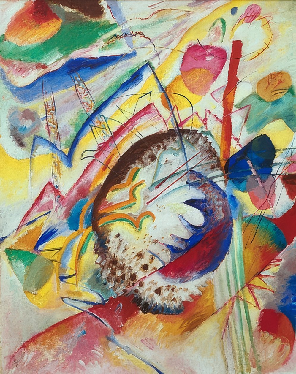 Gran estudio | Wassily Kandinsky | Impresión de arte