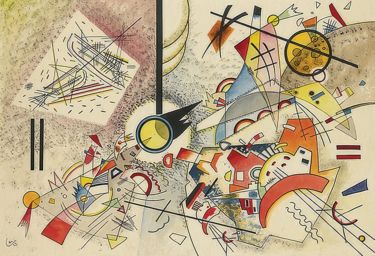 Sin título. 1923 | Wassily Kandinsky | Impresión de arte