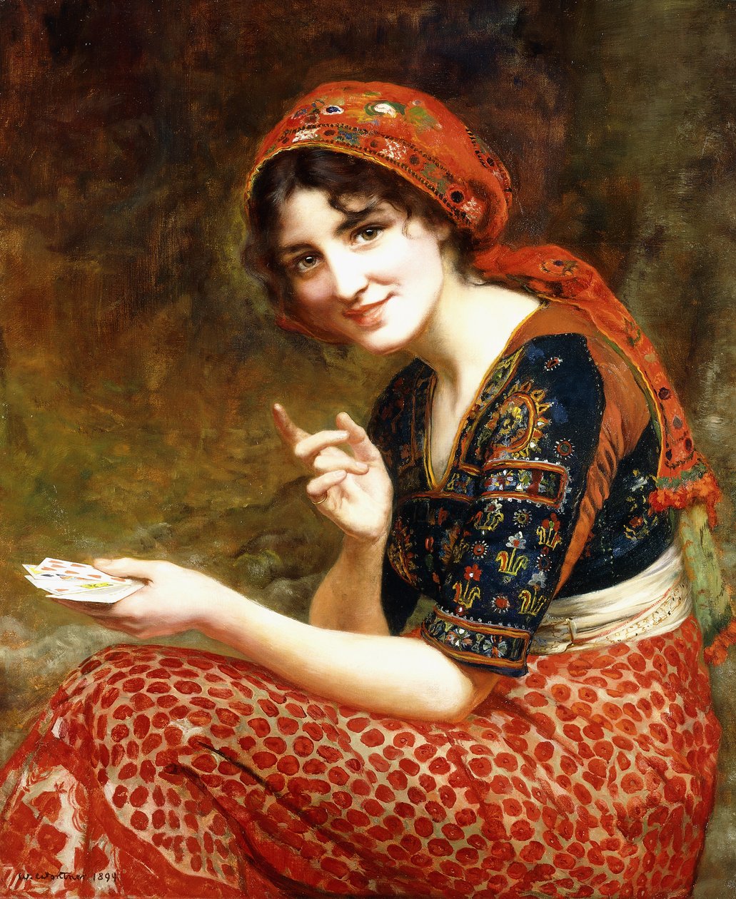El adivino | William Clark Wontner | Impresión de arte