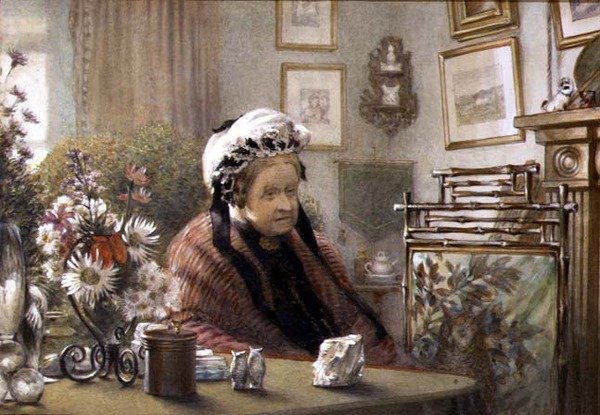 Señorita Susan Beever en el Thwaite | Impresión de arte