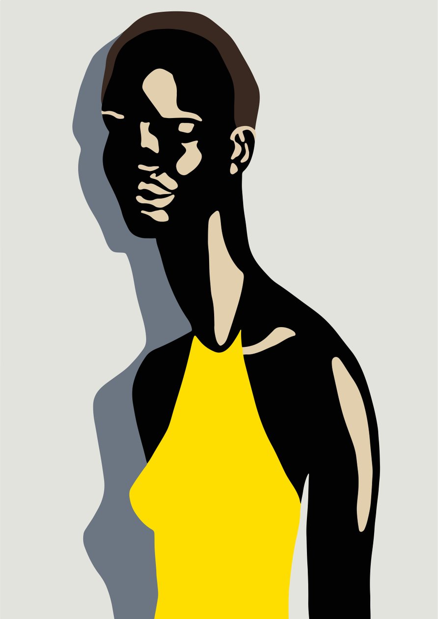 Modelo | Yi Xiao Chen | Impresión de arte