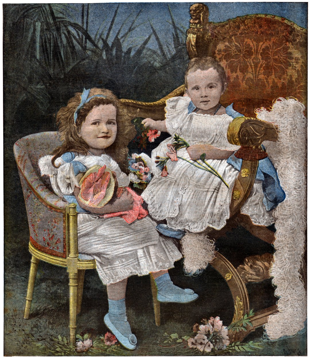 Duquesa Olga y Tatiana | . . | Impresión de arte