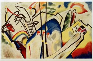 Composición IV de Wassily Kandinsky