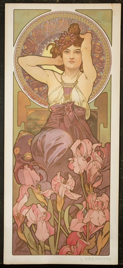 Impresiones artistas de Alphonse Mucha