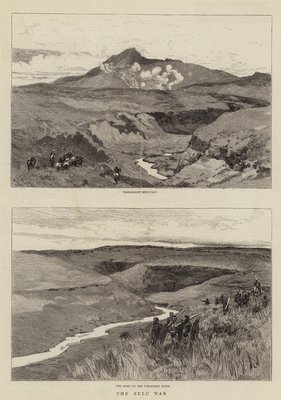 La guerra zulú | Charles Edwin Fripp | Impresión de arte