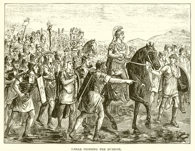 César cruzando el Rubicón | English School