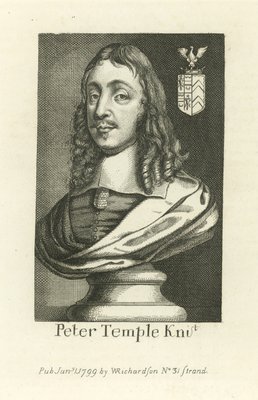 Sir Peter Temple | English School | Impresión de arte