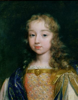 Retrato de Louis XIV como un niño | French School