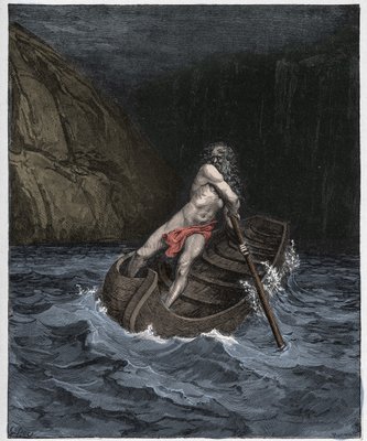 Infierno, Canto 3: Caronte | Gustave Dore