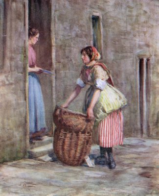 Newhaven Fishwife | James Riddel | Impresión de arte