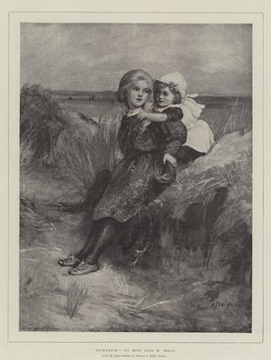 Paseo a cuestas | Jane M. Dealy | Impresión de arte