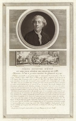 Retrato de Jacques Necker | Jean Duplessi Bertaux