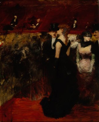 Baile en la Opera de Paris | Jean Louis Forain