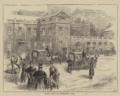 Visita real a Normanton Hall | John Jellicoe