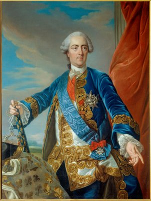 Retrato de Luis XV de Louis Michel van Loo