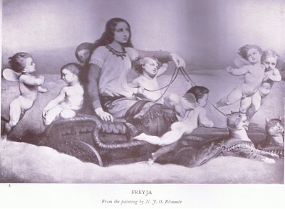 Freyja, década de 1920 | Nils Blommer | Impresión de arte