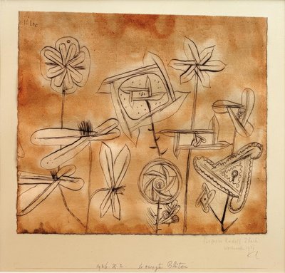 Flores en movimiento | Paul Klee | Impresión de arte