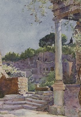 Roma, el foro | Pierre Vignal | Impresión de arte