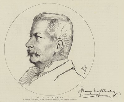 Sr. HM Stanley | Reginald Barratt | Impresión de arte