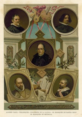 Famosas figuras históricas españolas del siglo XVII