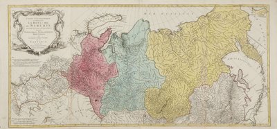 Mapa del Imperio Ruso | Tobias Conrad Lotter