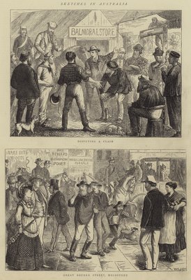 Bocetos en Australia | William Ralston | Impresión de arte