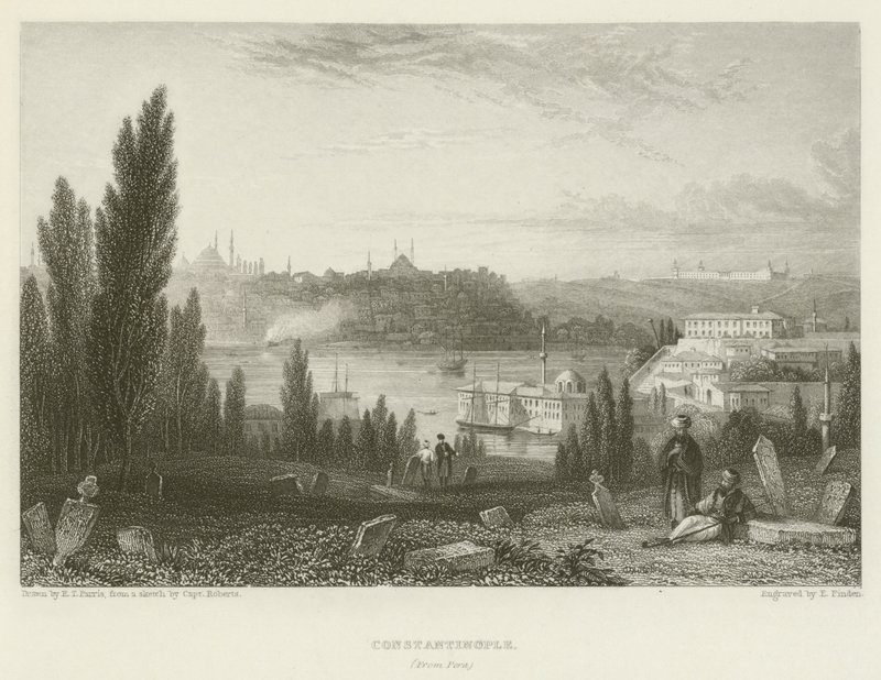 Constantinopla, desde Pera | Edmund Thomas Parris