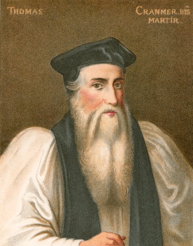 Arzobispo Cranmer | English School | Impresión de arte
