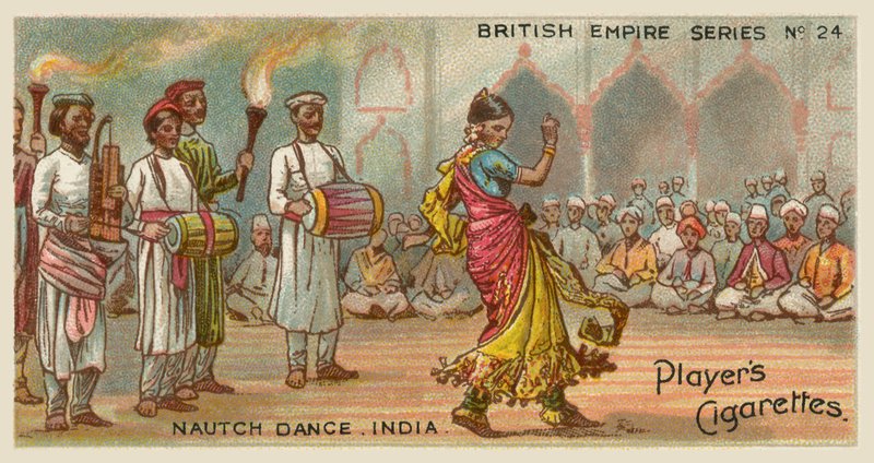 Danza Nautch, India | English School | Impresión de arte