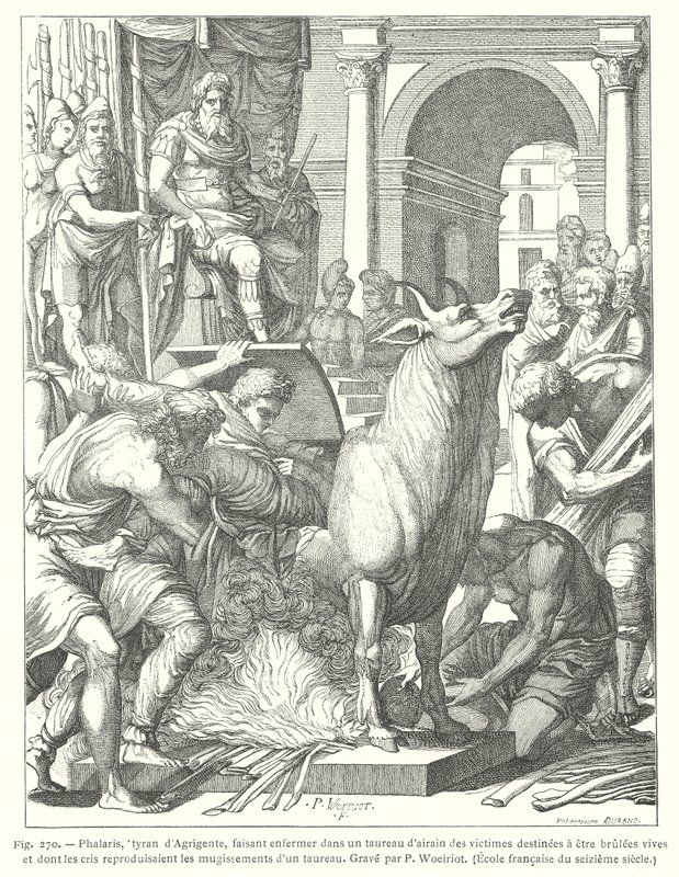 El toro de bronce: instrumento de tortura y ejecución por fuego ...