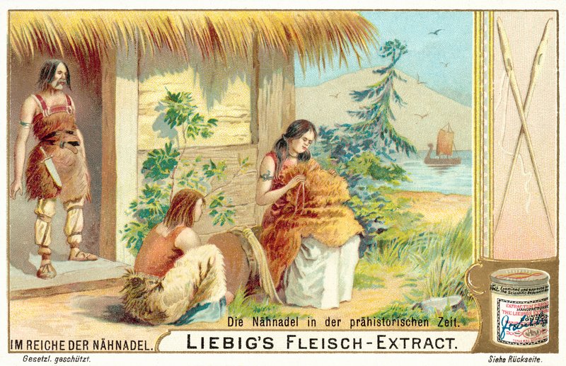 La aguja de coser en tiempos prehistóricos