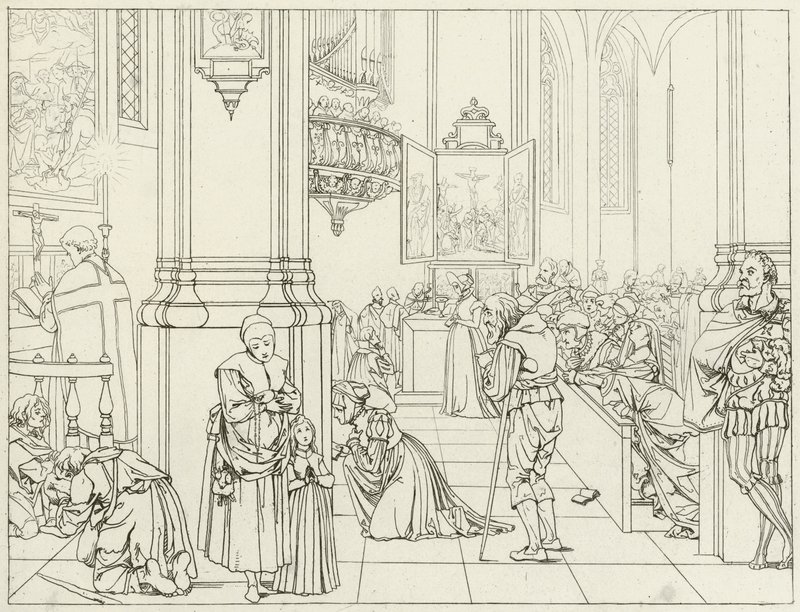 Ilustración para el Fausto de Goethe | Impresión de arte